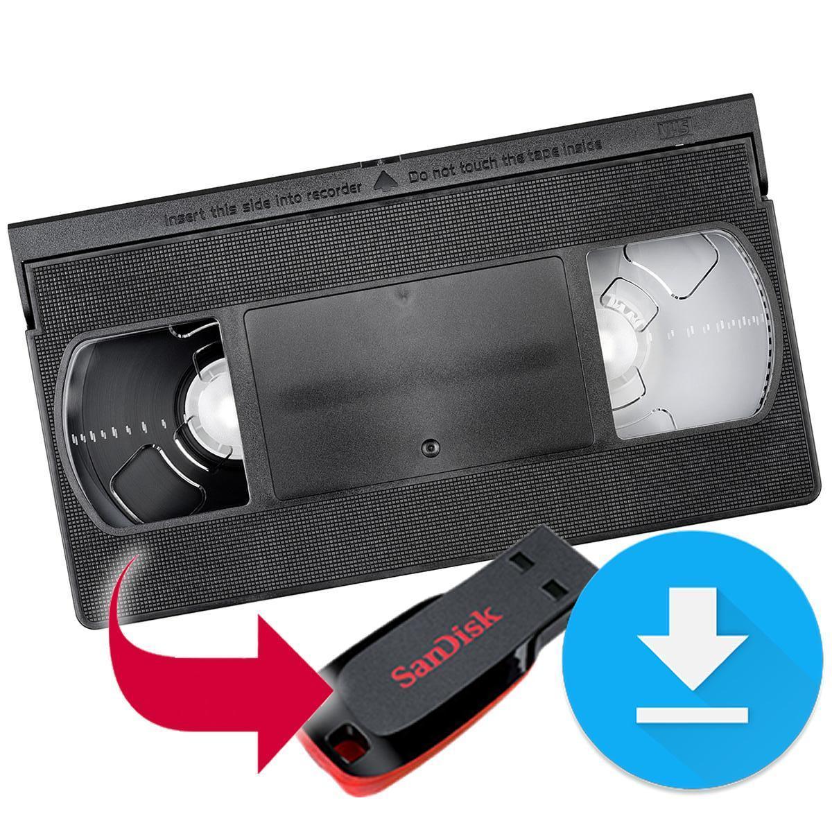 Video cassette digitalisation service. Video tapes to USB digital video ...